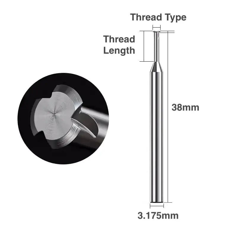 Thread Milling Bit - 1/8″ Shank by Makera – Fabreeko