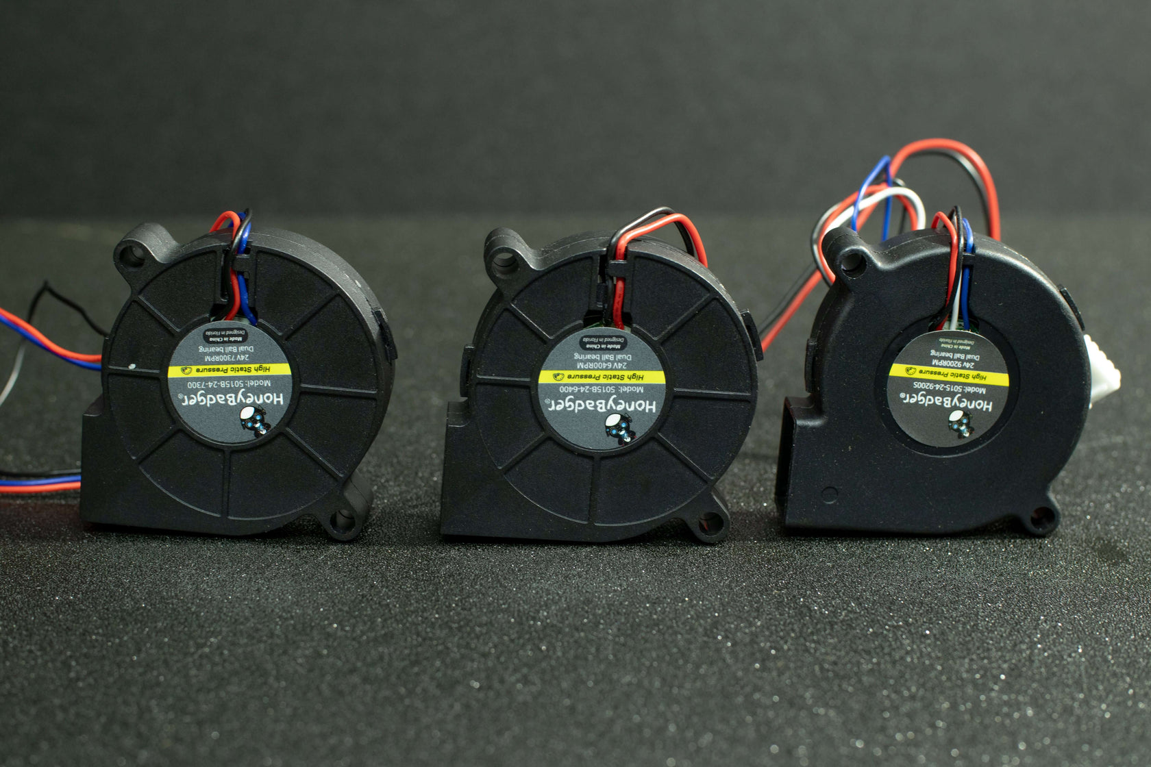 HoneyBadger Performance Series 5015 Blower Fans 2–4 Wire, PWM & Tach O ...