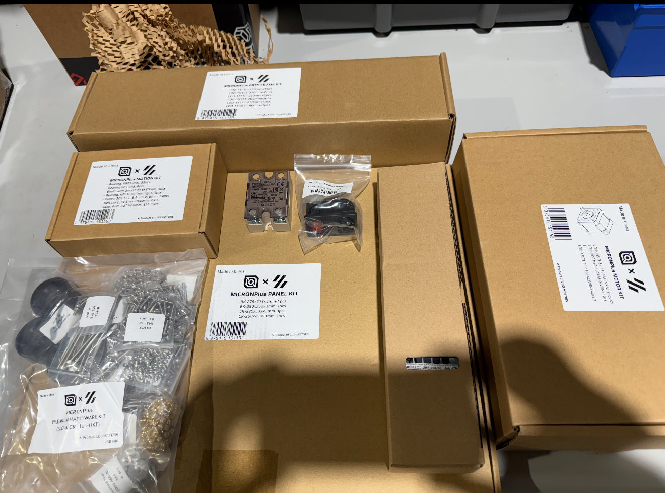 Holiday special Micron+ 185mm Starter Bundle with LDO parts – Fabreeko