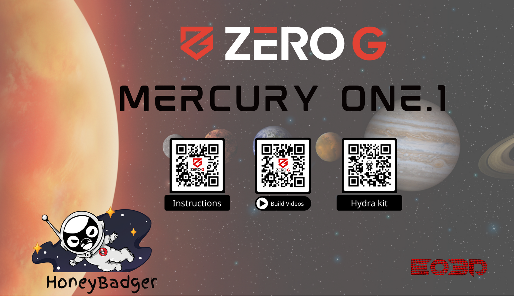 HoneyBadger Zero G Mercury One Ender 5 CoreXY Conversion Kit – Fabreeko