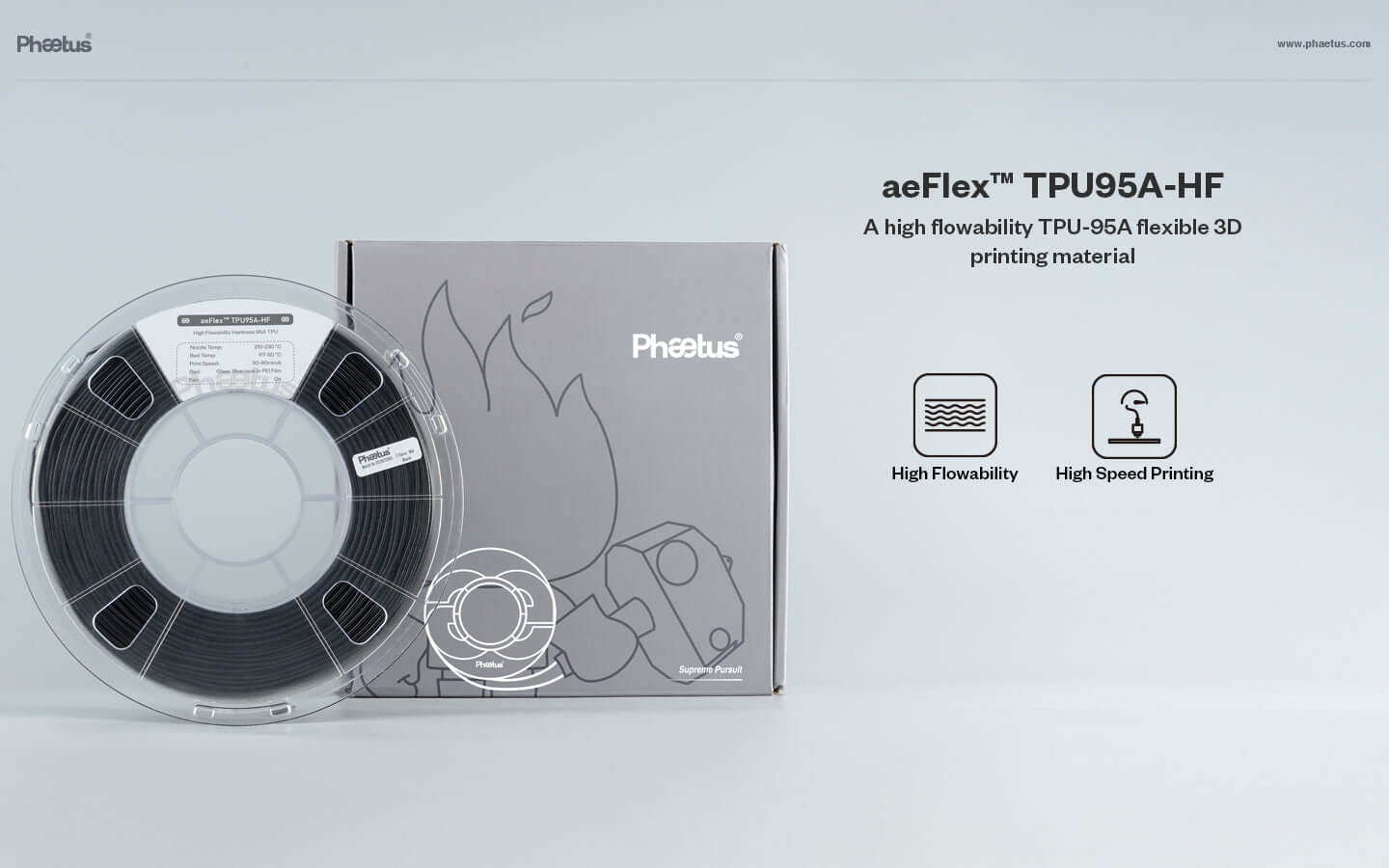 Phaetus aeFlex™TPU-95/95A-HF 1kg – Fabreeko